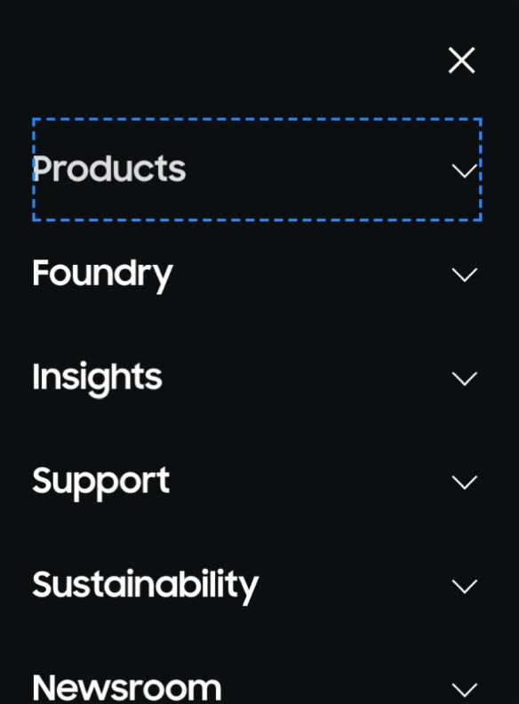Global Navigation Guide - How to user our GNB | Samsung Semiconductor ...