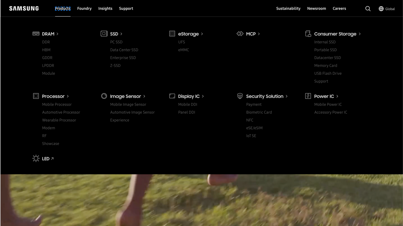 Global Navigation Guide - How to user our GNB | Samsung Semiconductor ...
