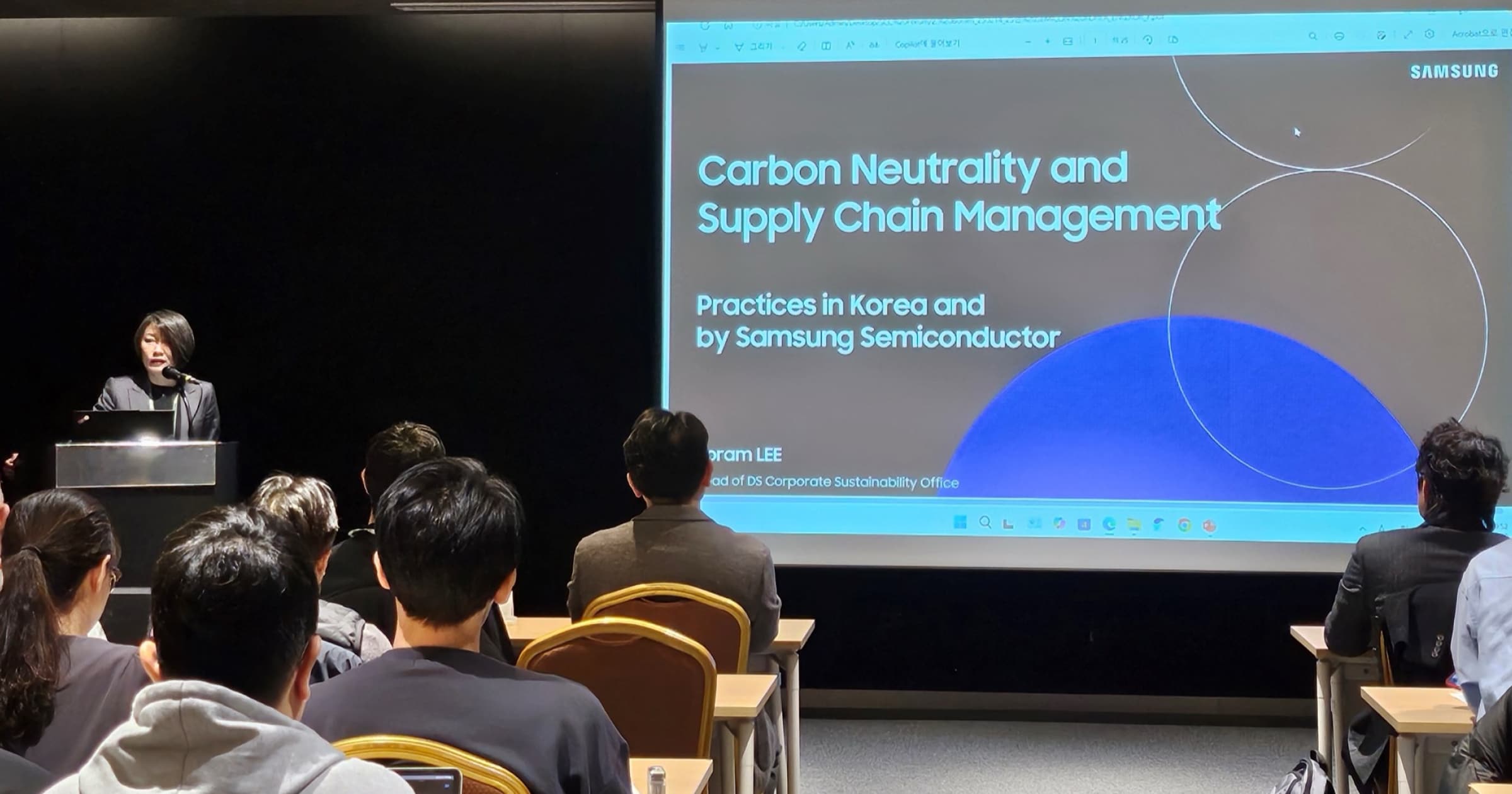 [SEMICON KOREA] Samsung's Carbon Neutrality Strategy and Collaboration ...