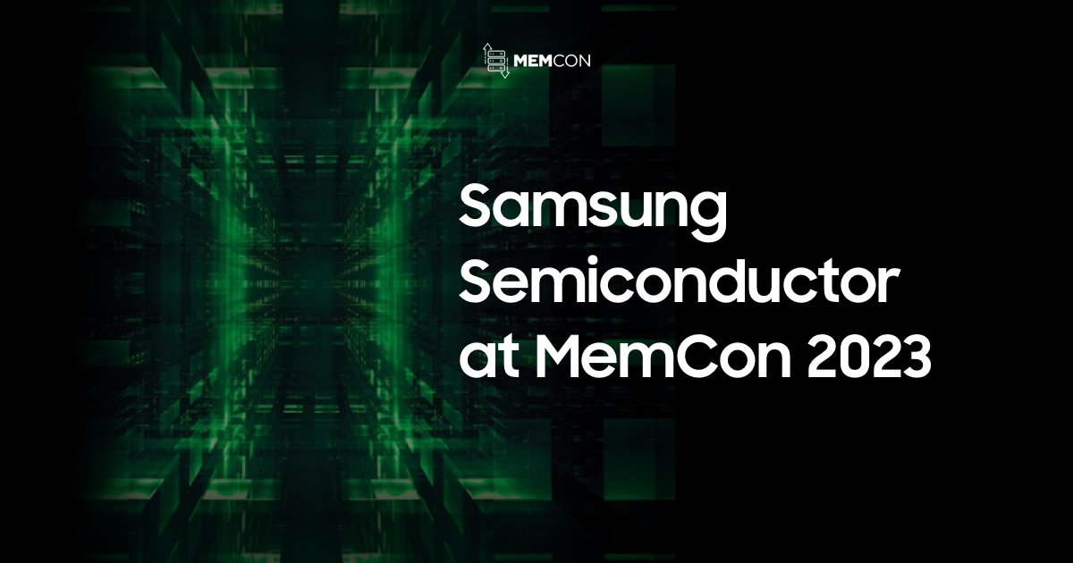 AI 시스템에 활용될 삼성전자 반도체의 최신 메모리 솔루션, MemCon 2023에서 선보이다 | 삼성반도체