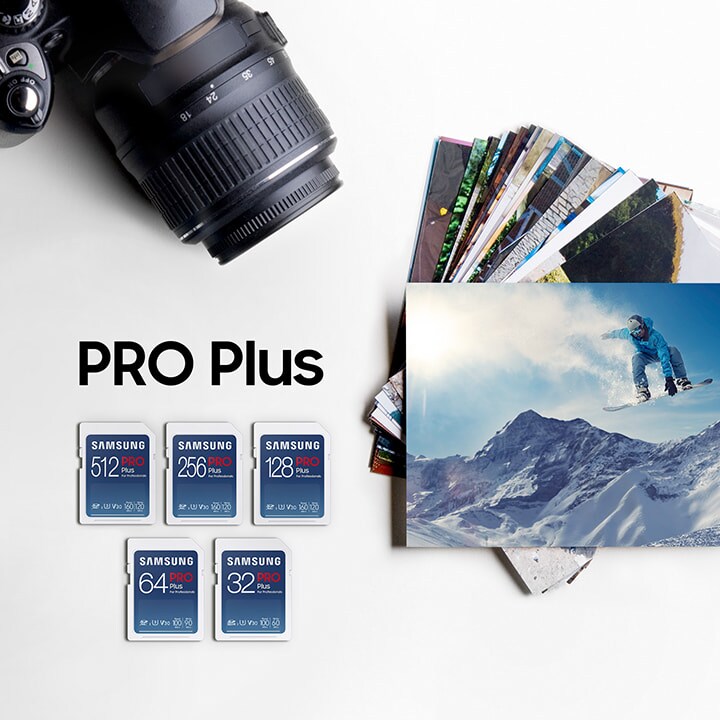 SD Pro Plus | Memory Card | Specs & Features | Samsung Semiconductor Global