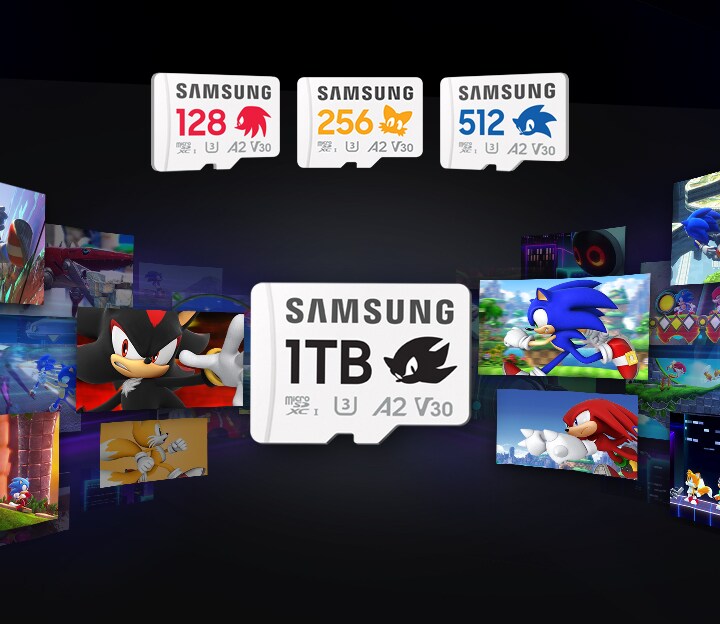 MicroSD Card Sonic the Hedgehog™ PRO Plus | Samsung Semiconductor Global