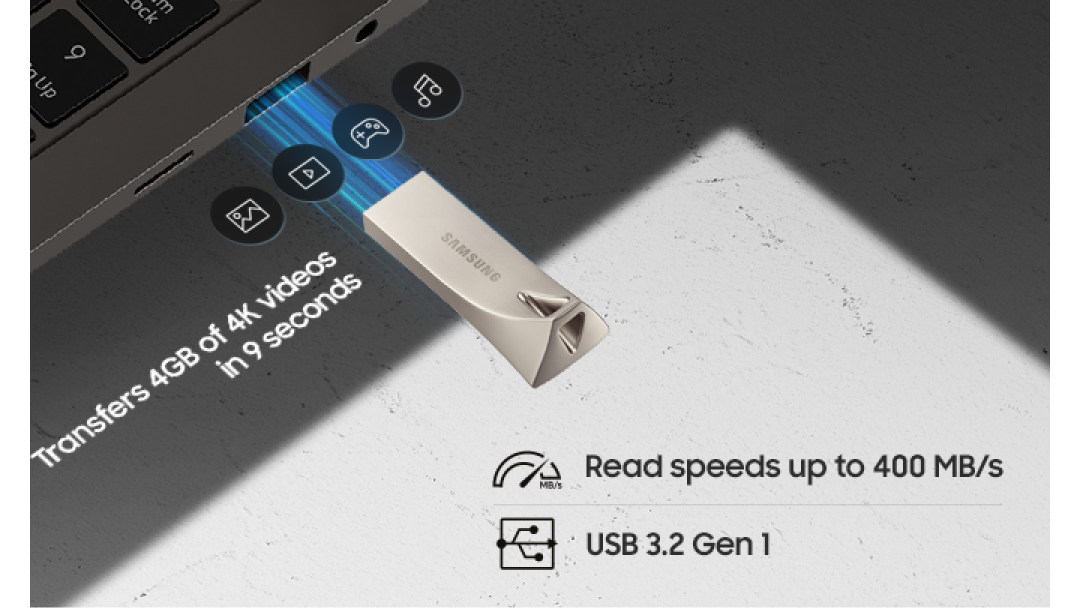 Samsung BAR Plus USB Flash Drive | Samsung Semiconductor USA